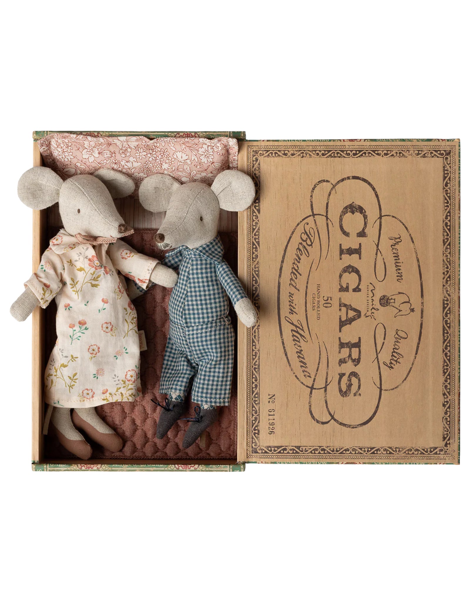 Grandparents Mice Plush Toy with Box - Maileg | Veille sur toi