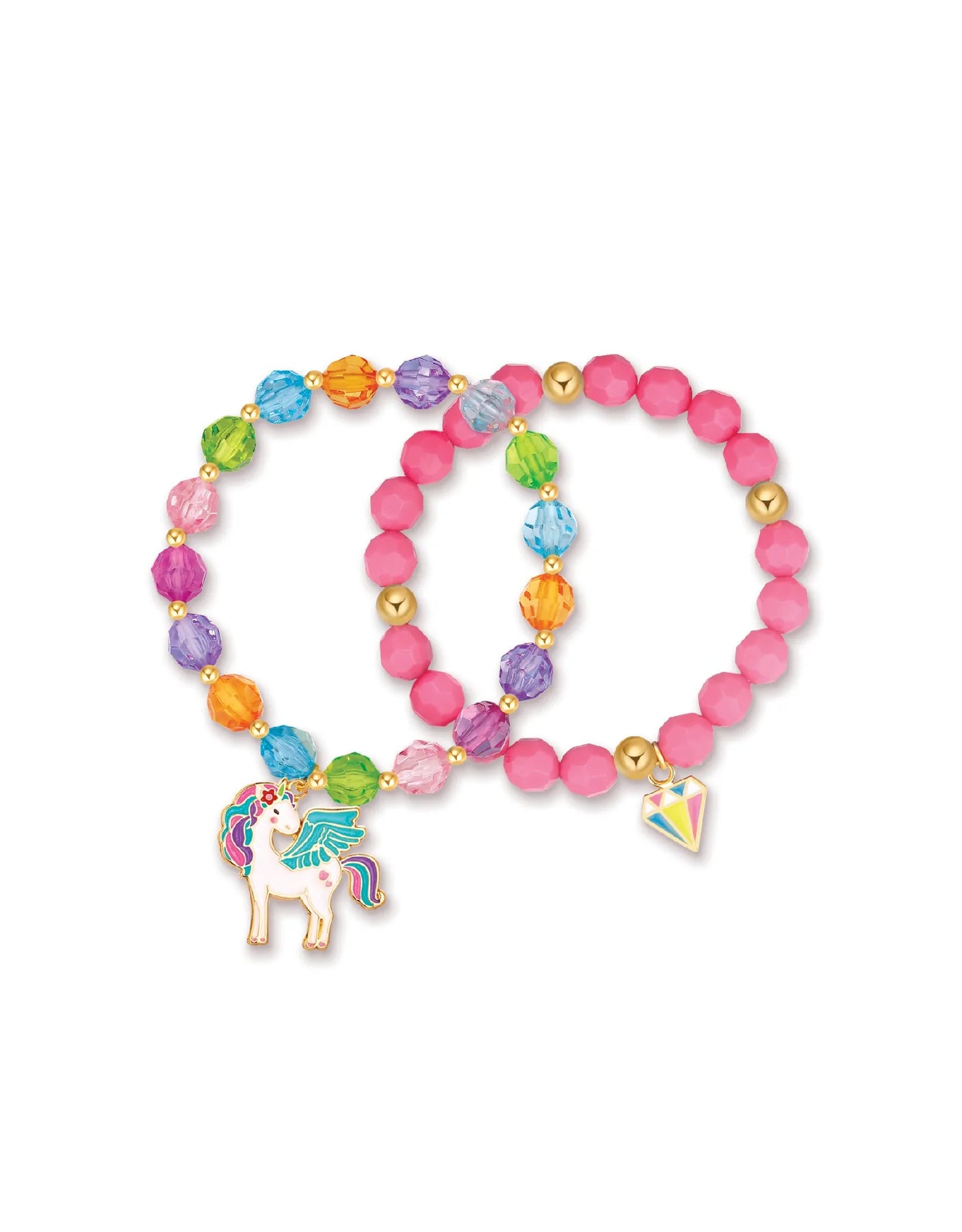 Veille sur toi - Duo de bracelets - Souhaits de licorne - Girl Nation