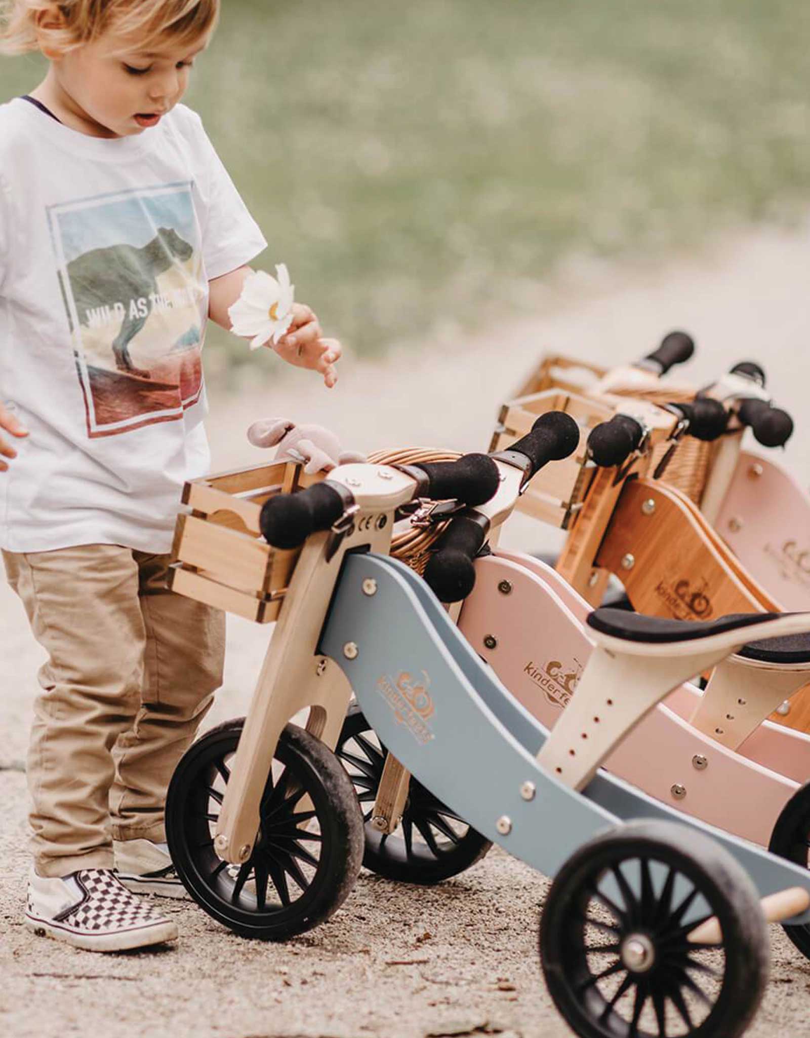 Vélo d'équilibre Tiny Tot PLUS 2 en 1 - Sauge - Kinderfeets – Veille sur toi